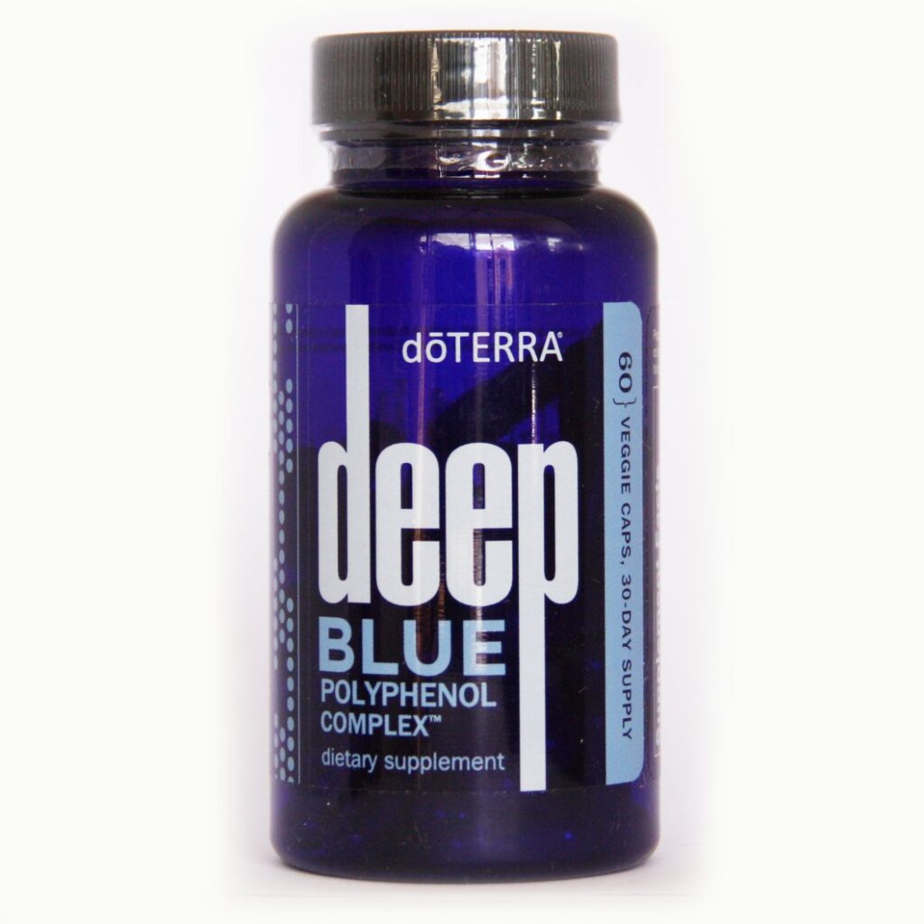 doTERRA DEEP BLUE POLYPHENOL Kompleksas (60 Kapsulių) | mamaTERRA